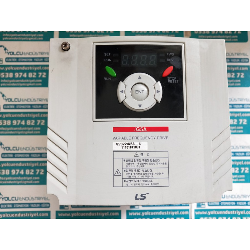 SV022iG5A-4 LS İG5A SERİSİ 3 FAZ 2.2kW 6A HIZ KONTROL CİHAZI fiyatı,